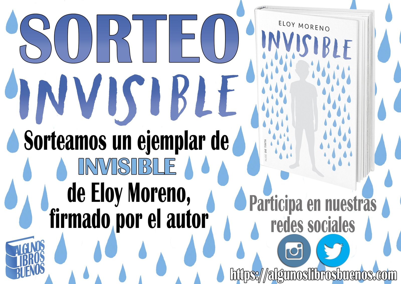 Sorteo del libro Invisible de Eloy Moreno | Algunos Libros Buenos